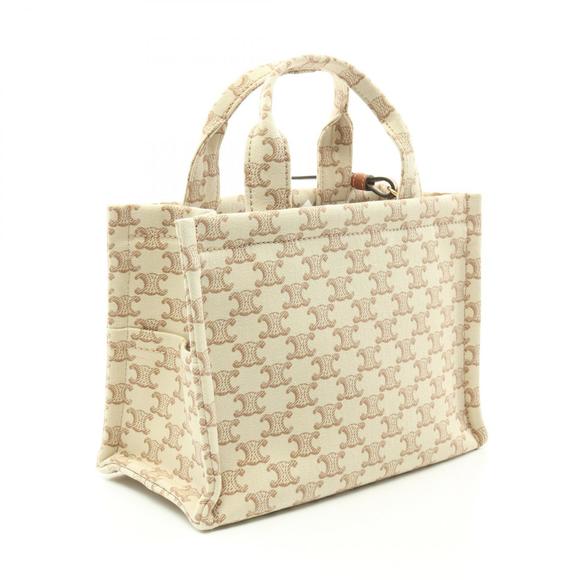 Celine | Bags | Celine Bag Tote Beige Brown Tais Cabas Leather | Poshmark